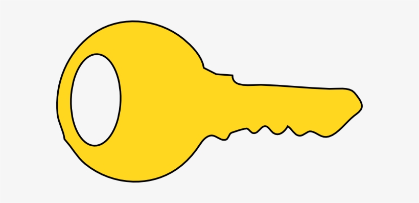 Key Clip Art - Large Key - 600x317 PNG Download - PNGkit