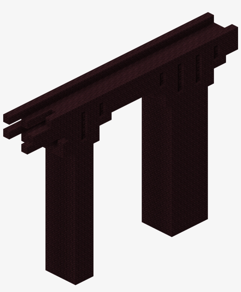 其他解析度：190 × 240 像素 - Minecraft Nether Fortress Bridge - 856x1080 PNG ...