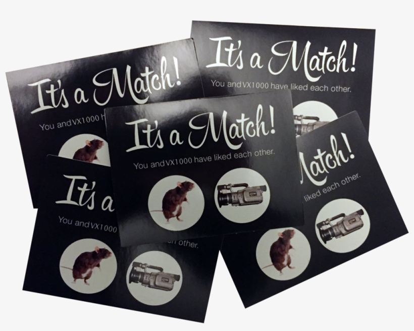 Download Transparent Image Of Sk8rats Tinder Vx1000 Sticker Pack ...