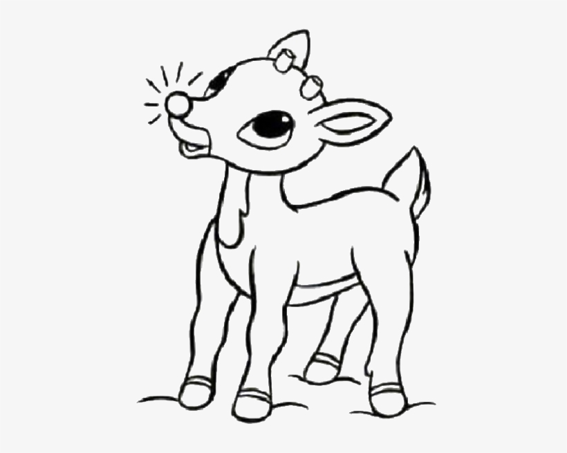 Rudolph The Red Nosed Reindeer Clarice Coloring Pages