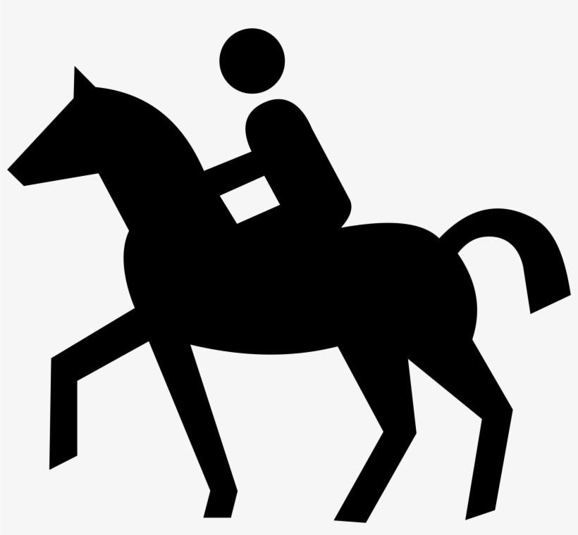This Free Icons Png Design Of Man Riding Horse Icon - 2300x2022 PNG ...