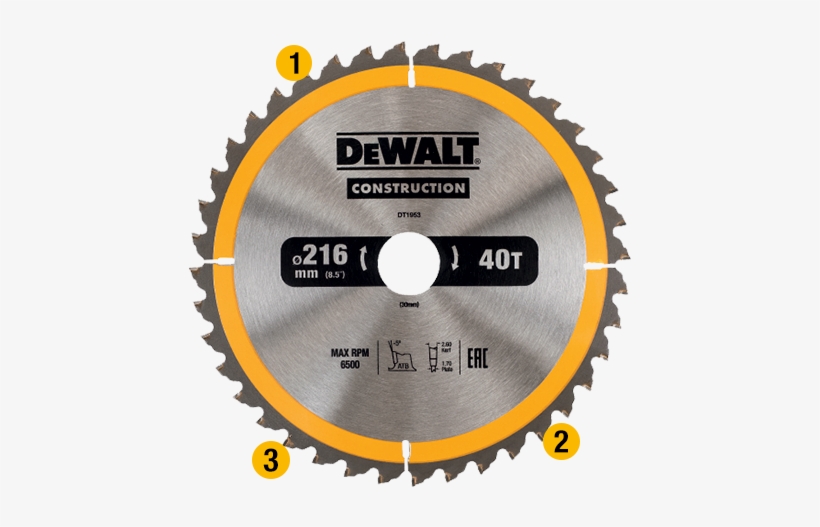 Construction Blades - Dewalt Dt1953 - 470x470 PNG Download - PNGkit