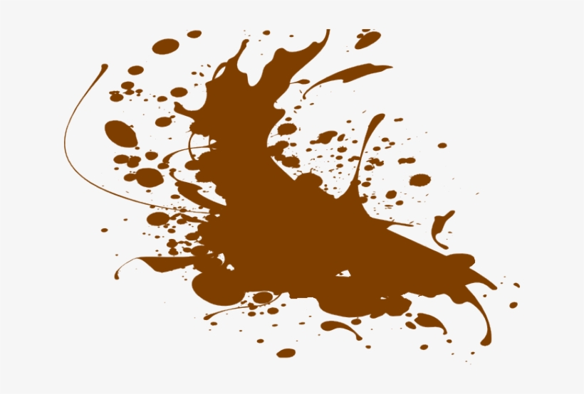 Brown Paint Splash Png - 640x480 PNG Download - PNGkit