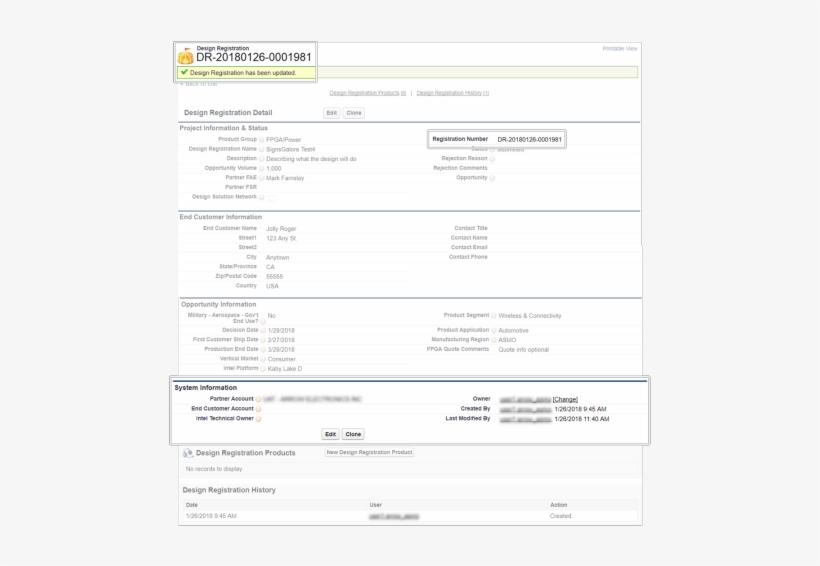 Newly Created Design Registration Header - Design - 864x486 PNG ...
