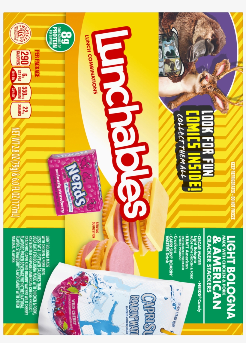 Lunchables Light Bologna & American Cracker Stackers - Oscar Mayer ...