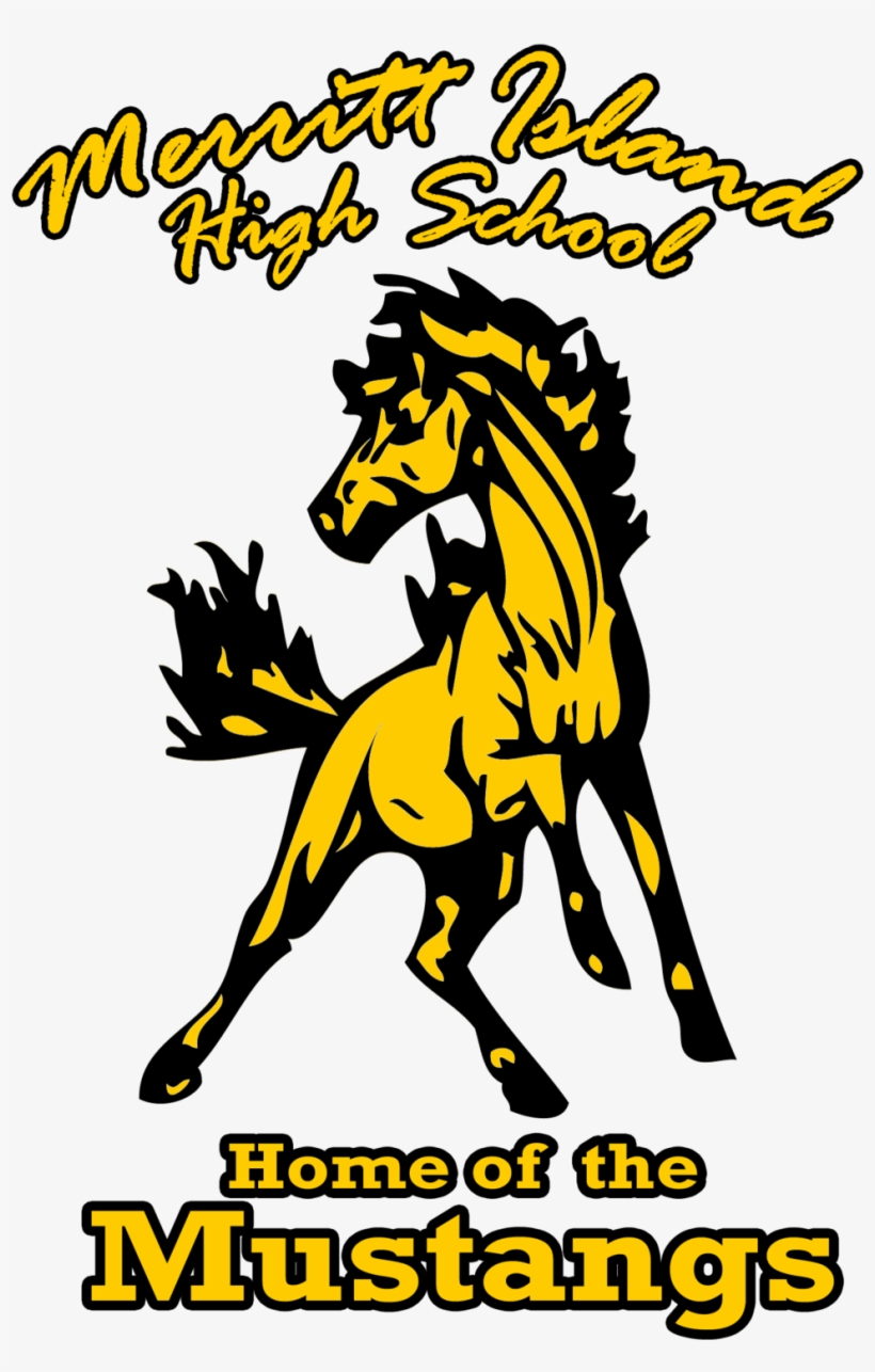 Merritt Island High School - Merritt Island Mustangs Logo - 1200x1500 ...