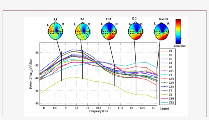 Topographical Map Of Brain For Alpha Rhythm For Relax - Alpha Wave ...