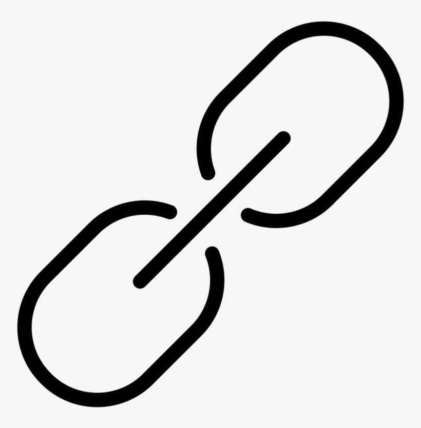 Link - Link Outline Icon - 1000x1000 PNG Download - PNGkit