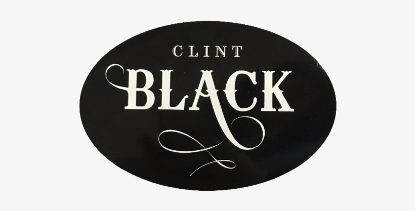 Clint Black Oval Sticker - Clint Black 2018 - 640x640 PNG Download - PNGkit