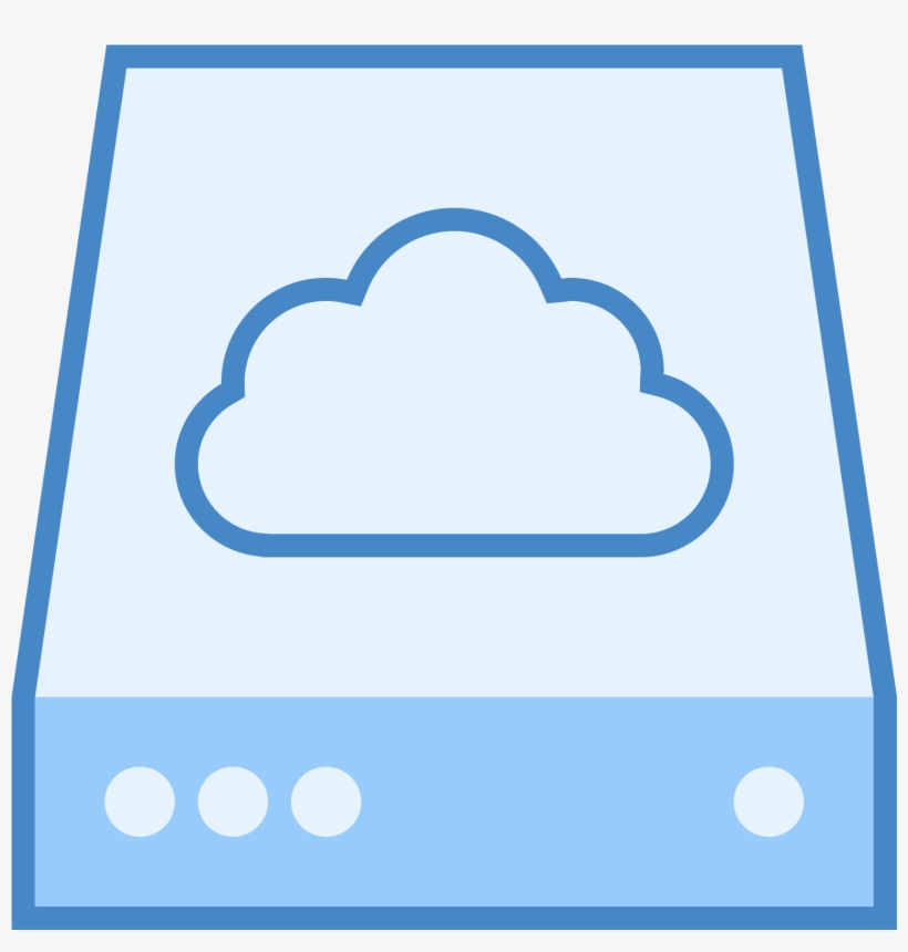 Cloud Storage Icon - Icon - 1600x1600 PNG Download - PNGkit