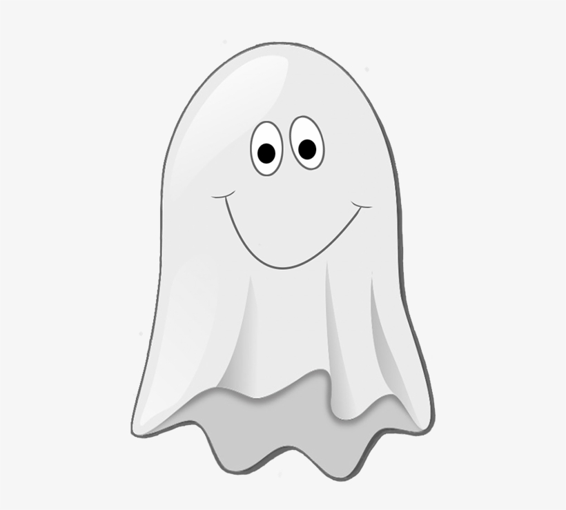 Transparent Background Cute Ghost Clipart - 473x709 PNG Download - PNGkit