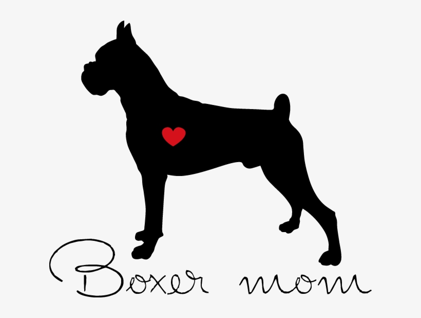 Boxer Mom Coffee Mug - Corso Dog Sticker - 628x538 PNG Download - PNGkit