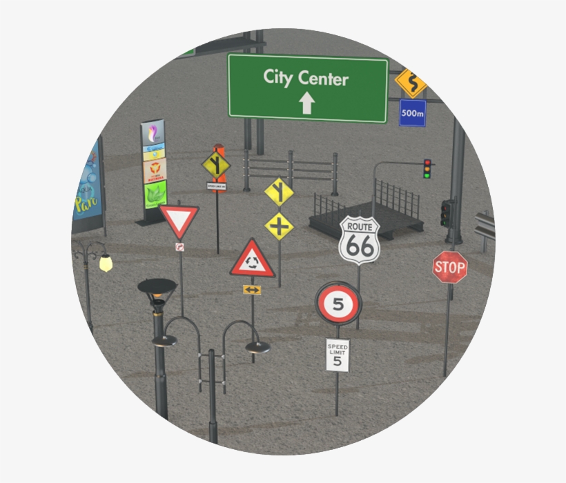 Street Signs - Intersection - 800x800 PNG Download - PNGkit