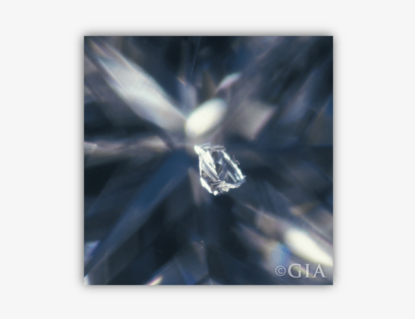 Diamond Knot Magnified - Diamond Inclusions - 556x556 PNG Download - PNGkit