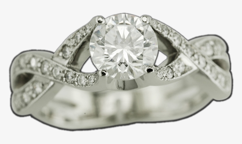 Faini Designs Jewelry Studio 100-21 - Engagement Ring - 800x800 PNG ...