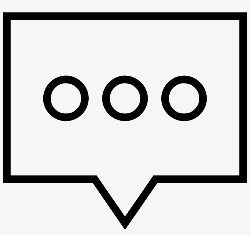 Chat Conversation Bubble Comments - Circle - 980x876 PNG Download - PNGkit