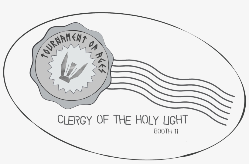 The Clergy Of The Holy Light Stamp - Circle - 3507x2215 PNG Download ...