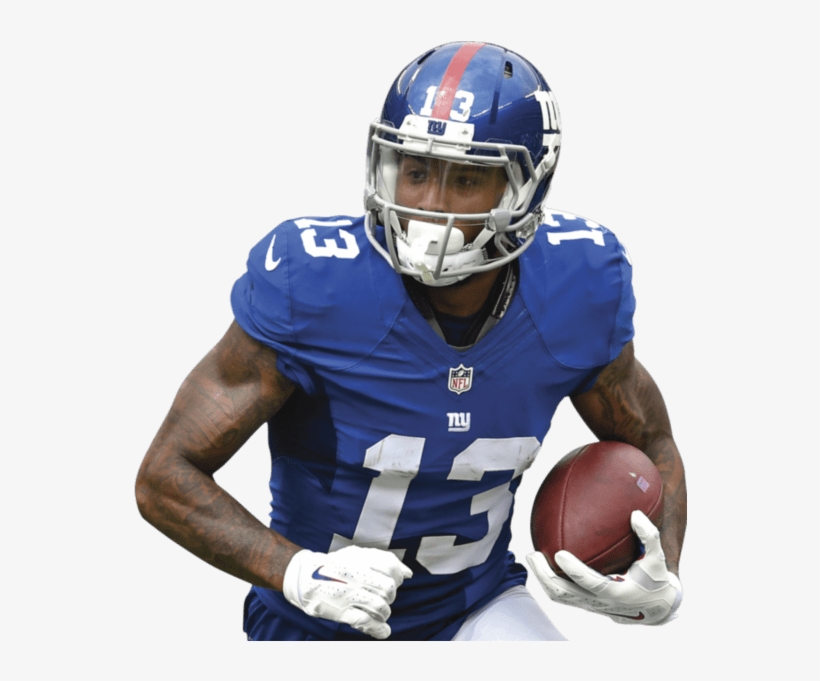 Odell Beckham Jr - Nfl Players Cut Out - 600x600 PNG Download - PNGkit