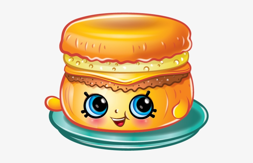 Barbie Breakfast Muffin Art - Shopkins Animados - 577x496 PNG Download ...
