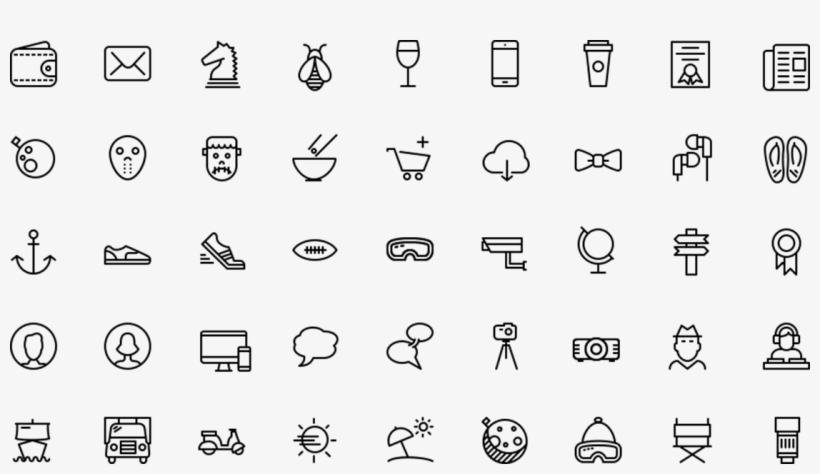 View All Icons - Icon Simple Free - 1120x594 PNG Download - PNGkit
