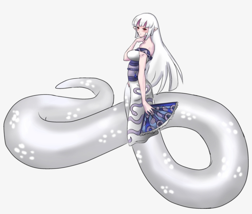 White Temple Shirohebi Monster Girl Encyclopedia By - Deviantart ...