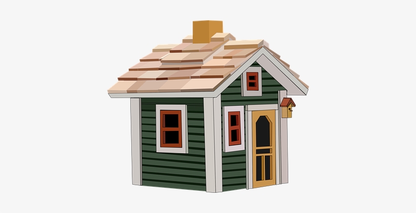 Cottage House Home Building Little Window - Cottage Clipart Png ...