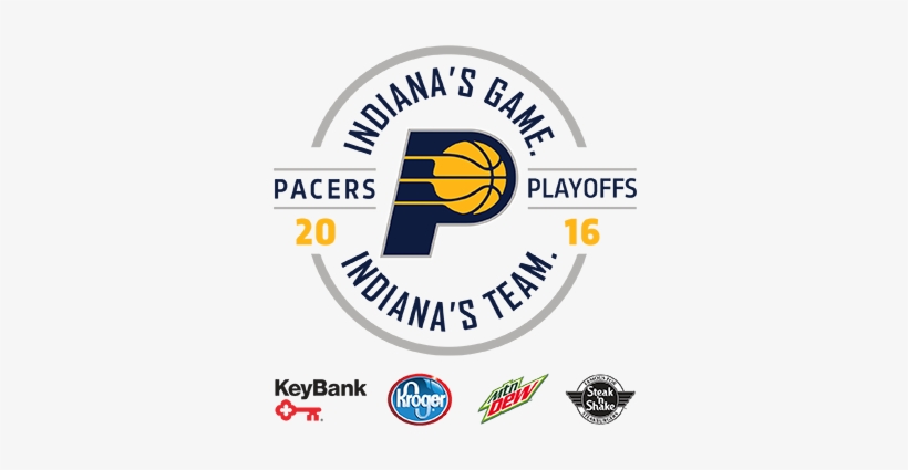 Download Transparent 2016 Pacers Playoffs Logo - Indiana Pacers - PNGkit