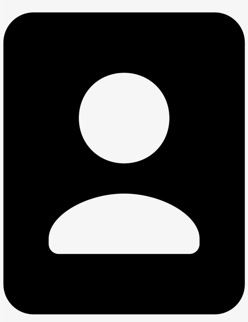 The Icon Is Of A Gender-less Human Face And Upper Torso - Author ...