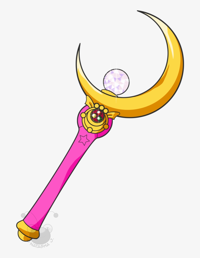 Sailor Moon Season 1 Scepter - Sailor Moon Wand Png - 772x1034 PNG ...