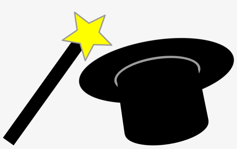 Magic Clipart Small - Magic Hat Clip Art - 2388x1387 PNG Download - PNGkit