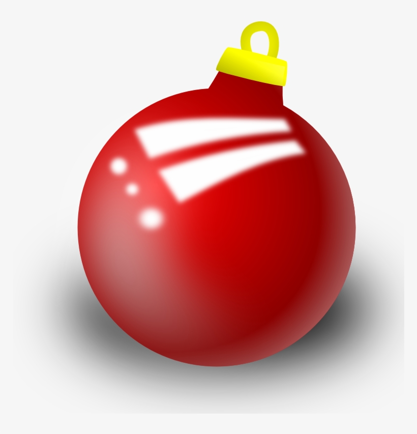 Clipart - Xmas Ornament - Red Bauble Clip Art - 800x800 PNG Download ...