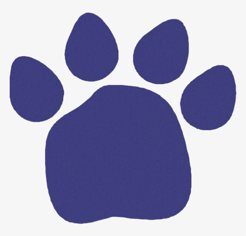 Purple Paw Print - K State Paw Print - 768x768 PNG Download - PNGkit