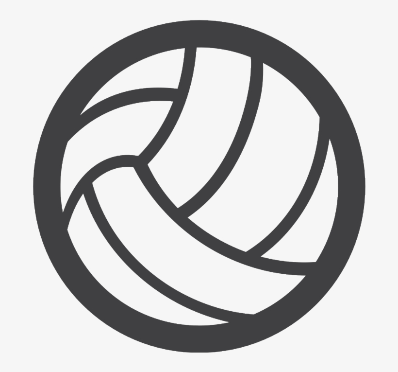 Volleyball Logo Ball - 900x685 PNG Download - PNGkit
