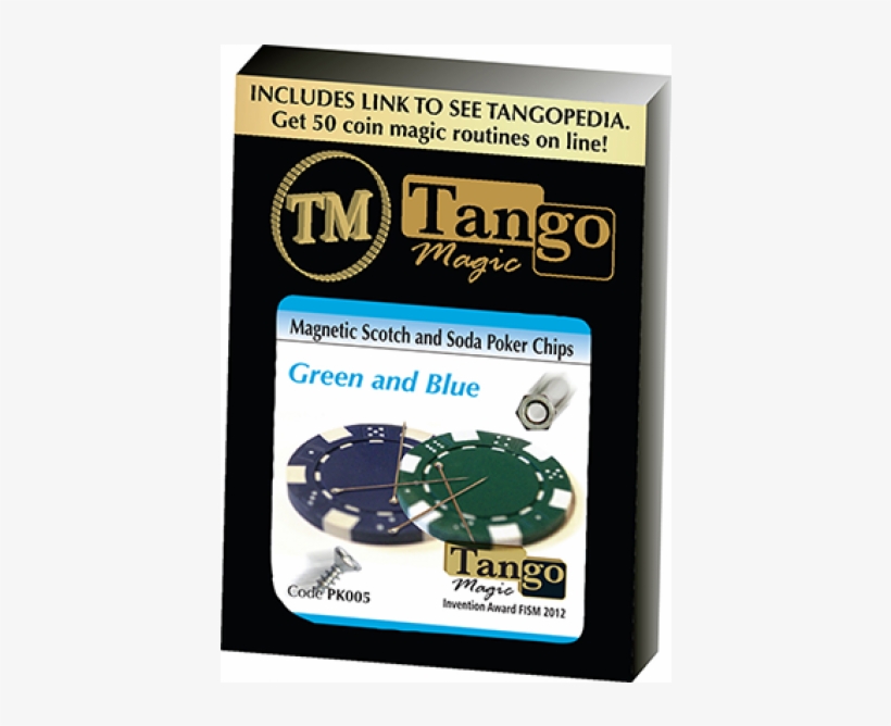 Magnetic Scotch And Soda Poker Chips By Tango - Trick - 940x587 PNG ...