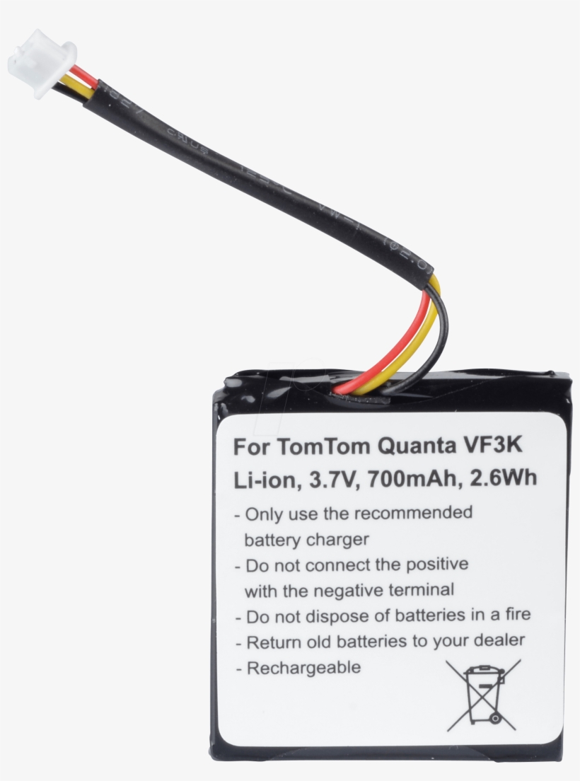 Gps Navigation Battery For Tomtom Quanta, 700 Mah Frei ...