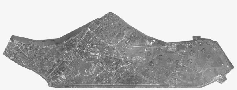 1940's Aerial View Of The Royal Arsenal - Monochrome - 1100x365 PNG ...
