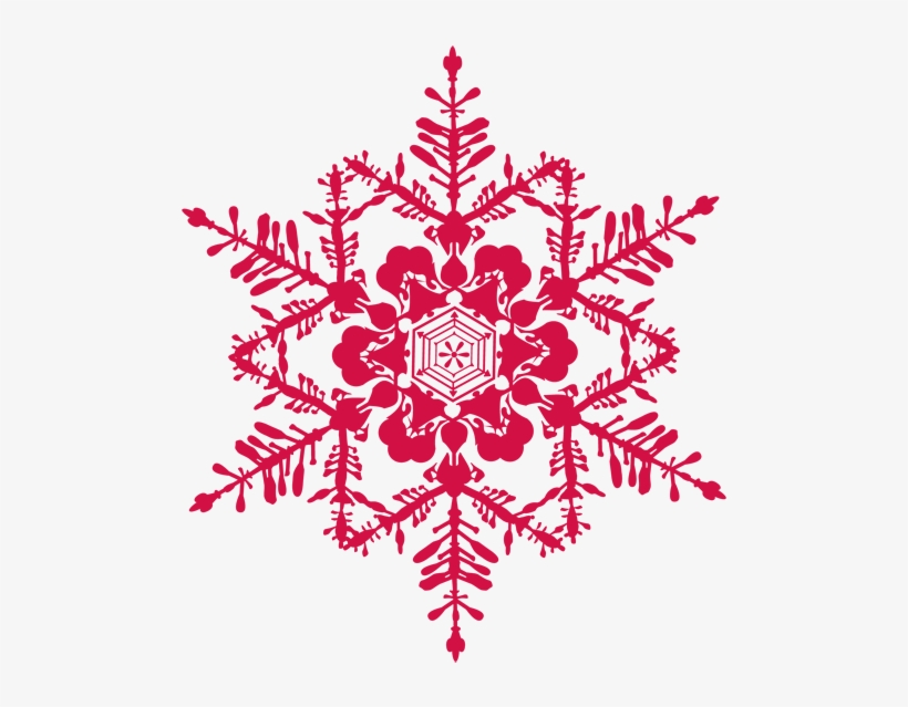 Snowflake 1 Decorative Text Box Clip Art Fancy Text - Christmas ...