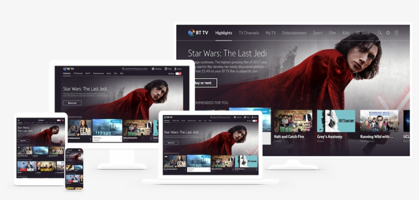 Bt Tv App - 1000x454 PNG Download - PNGkit