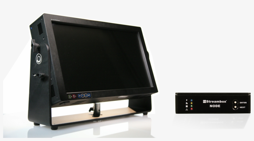 Download Transparent Streambox Node With Monitor - Television - PNGkit