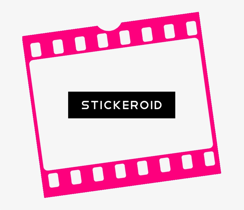 Pink Filmstrip Pic - Film Strip Image Transparent - 669x628 PNG ...