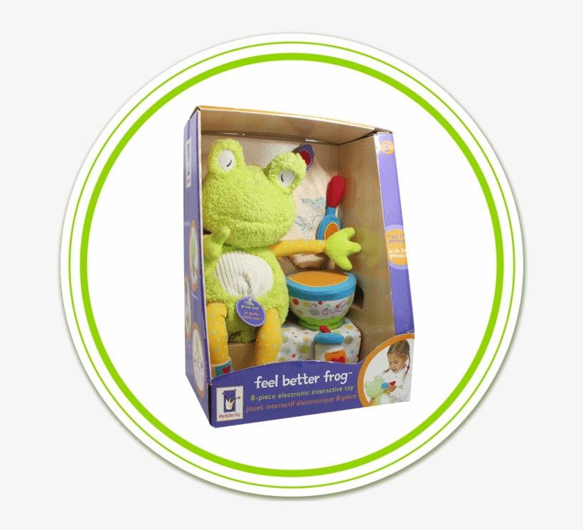 Feel Better Frog Rfd Technology Interactive Toy Manhattan - Toy ...