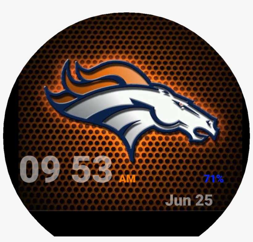 Broncos Watch Face Preview - 960x870 PNG Download - PNGkit