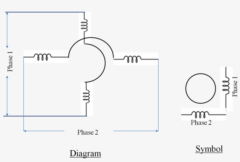 Download Transparent Split Phase Ac Induction Motor Diagram And Symbol ...