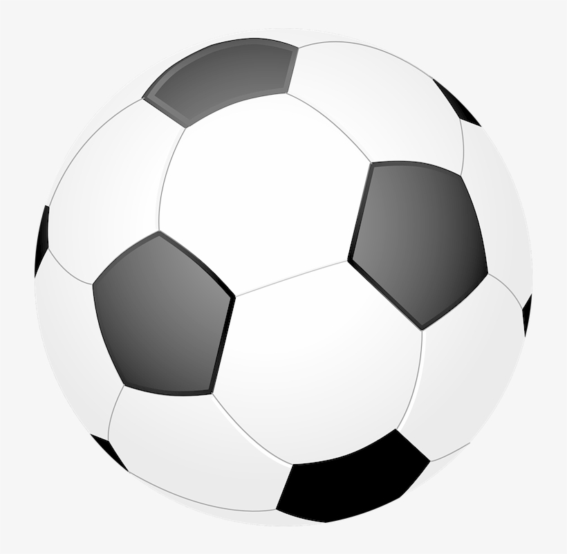 Football No Background Sport Image Black And White - Transparent ...