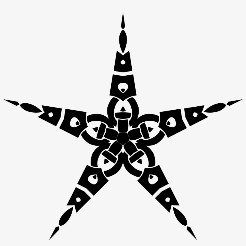 Big Image - Celtic Knot Star - 2292x2180 PNG Download - PNGkit