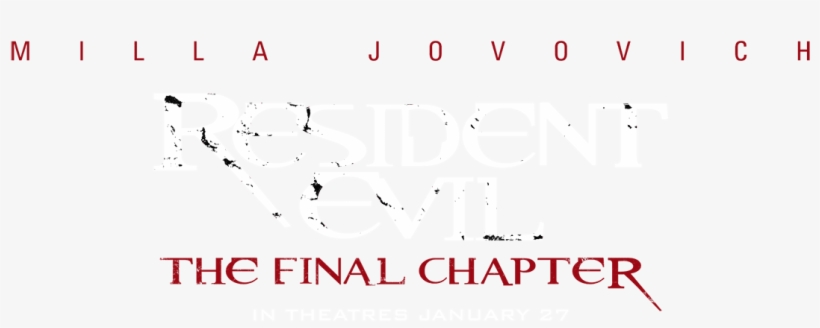 Resident Evil The Final Chapter Png - 1135x414 PNG Download - PNGkit