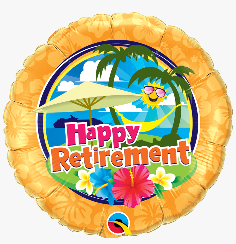 Sunshine Balloon Qualatex Balloonatics - Happy Retirement Balloons ...