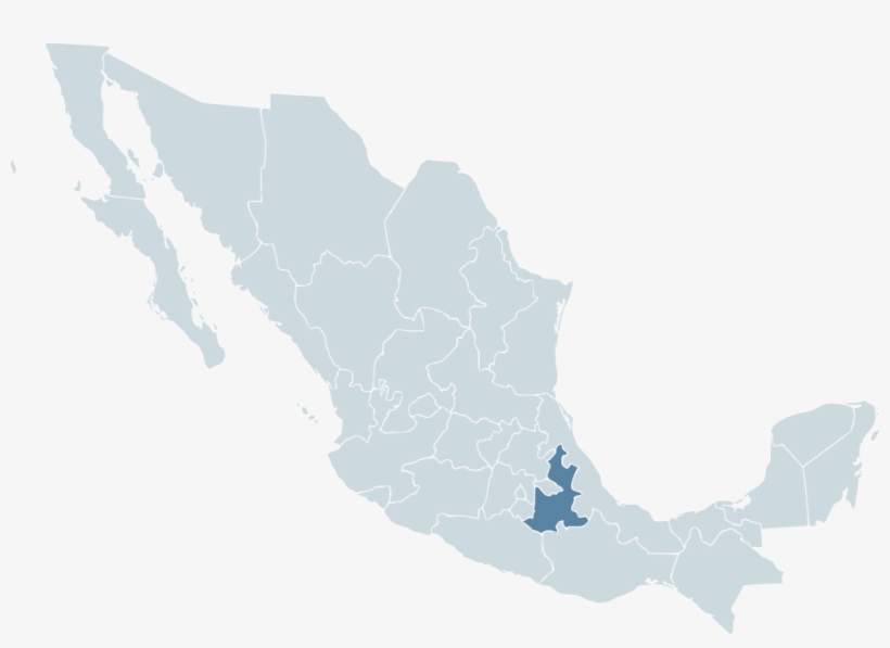 Open - Mexico Map - 1000x680 PNG Download - PNGkit