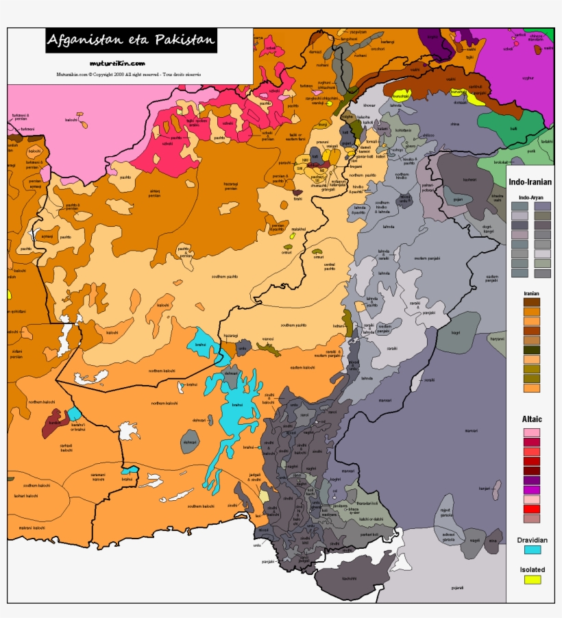 Linguistic Map Of Pakistan - 1318x1387 PNG Download - PNGkit