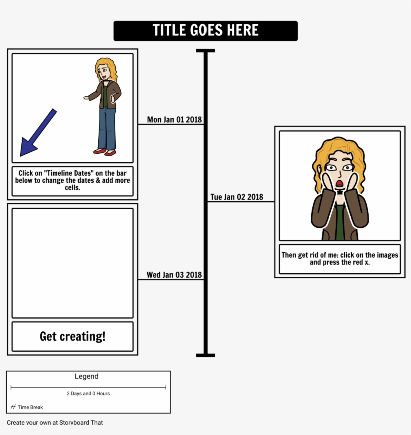 Timeline Template - Timeline Storyboard Template - 1058x1073 PNG ...